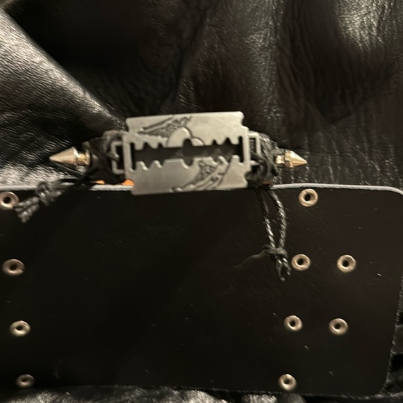 Accessories | Leather Slide Knot Punk Bracelet | Poshmark